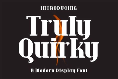 Truly Quirky Font Free Font