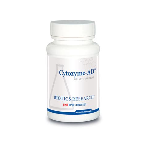 Biotics Research Cytozyme Ad Adrenal 180t The Oc Pharmacy