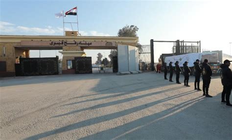 Egypts Rafah Border Crossing To Open Friday 50 Palestinian Patients