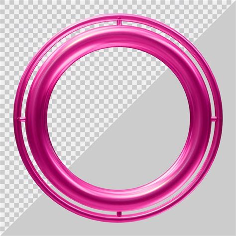 Premium Psd Frame With 3d Modern Style