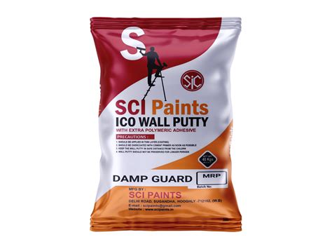 Ico Wall Putty Damp Guard Sci Paints