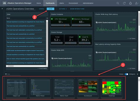 Vrealize Operations Manager Dashboards Adding And Customizing Virtualization Howto