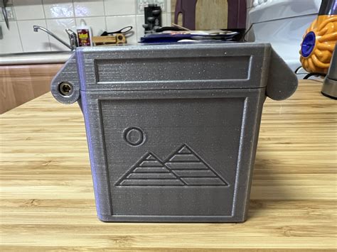 Egyptian Hieroglyph Box By Muddymaker Download Free Stl Model