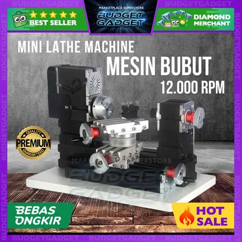 Jual Mesin Bubut Mesin Bubut Mini Lathe Machine 12000rpm Shopee
