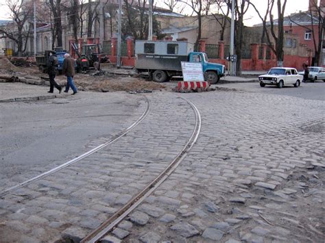 Одесса — 2006 — Реконструкция кольца «Парк Шевченко — Фото — Городской электротранспорт