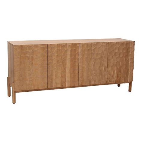 Chiseled Solid Oak Buffet 71 West Elm