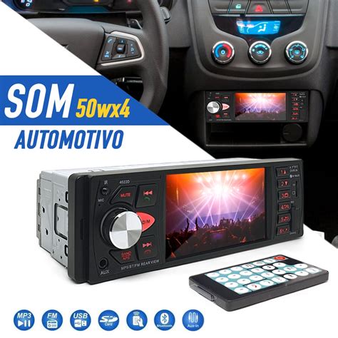 Central Multimídia 1 Din Nissan Versa 2011 2012 2013 2014 2015 Tela 4 Polegadas Usb Bluetooth