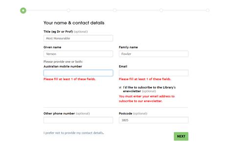 How To Improve Form Validation Messages Vernon Fowler