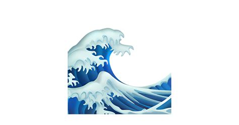 🌊 Water Wave Emoji — Meaning In Texting Copy And Paste 📚