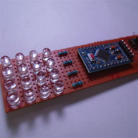 Completely Diy 4x4 Led Matrix