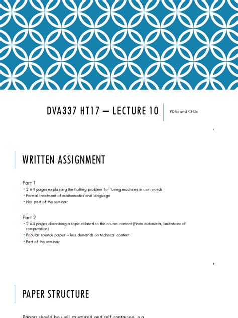 dva337 ht17 lecture10 pdf pdf formal methods computer science