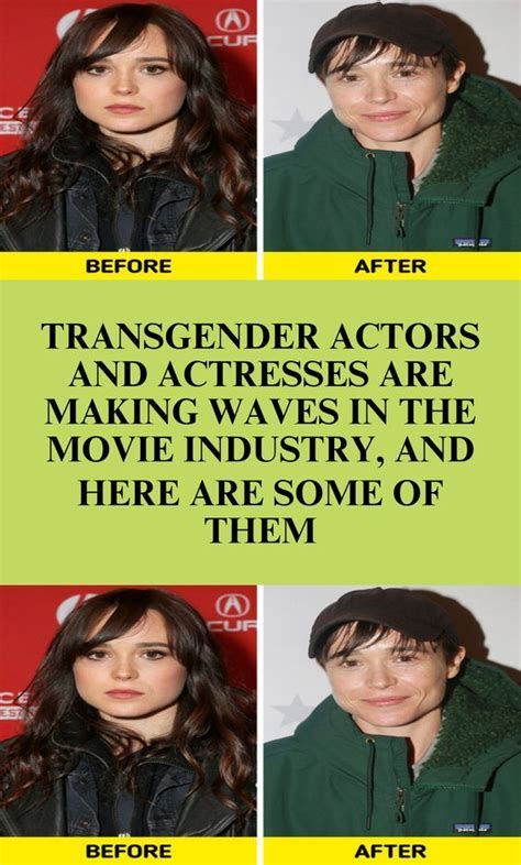 Transgender Actors And Actresses Are Making Waves In The Movie Industry