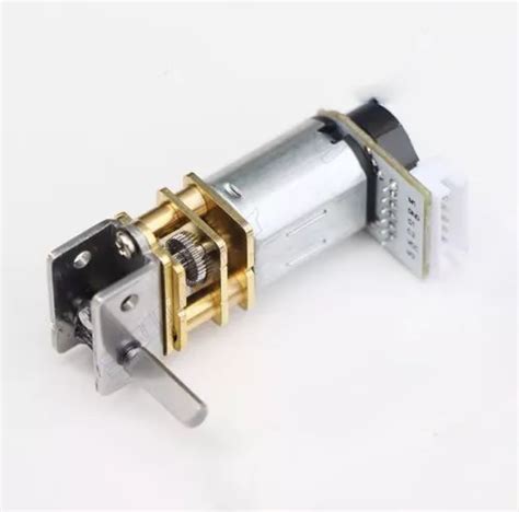 Micro Motor Reductor Con Eje Perpendicular Y Encoder Meses Sin Interés