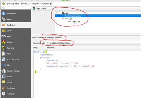 Qgis Geometry Generator Fails To Create Lines Geographic Information