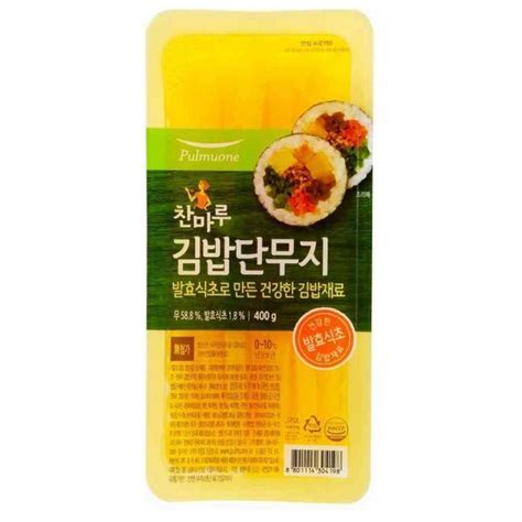 찬마루 김밥단무지400g 배민스토어