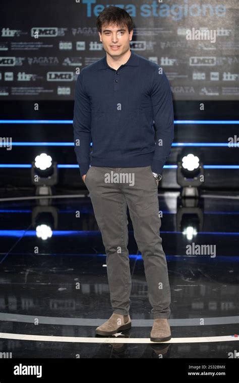 Rome Italy 08th Jan 2025 Lorenzo Lancellotti Attends The Photocall