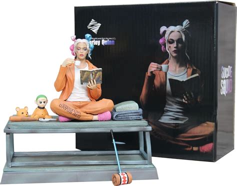 فیگور هارلی کویین Harley Quinn تخت تیمارستان جوخه انتحاری Suicide Squad