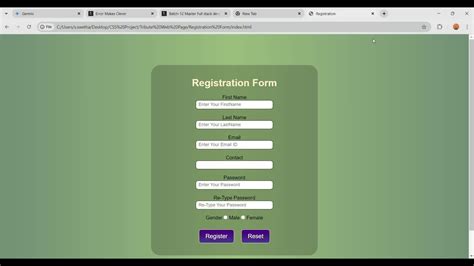 Swetha Sandres S On Linkedin Html Css Web Emc Logic