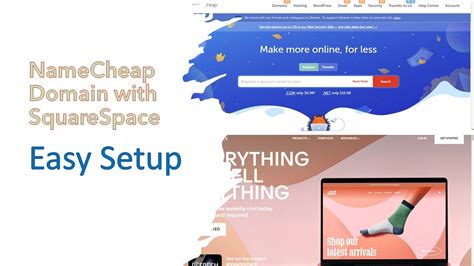 How To Connect Namecheap Domain To Squarespace Youtube