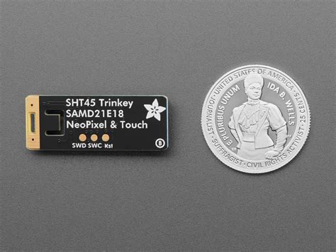 6260 Ada Adafruit Sht45 Trinkey Usb Temp And Humidity Sensor With Ptfe