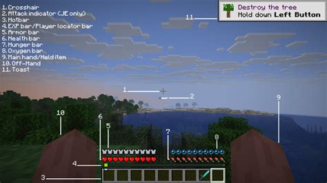 Interface De Usuário Minecraft Wiki