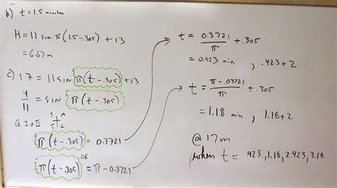 Mhf 4u Mr Os Classes Semester 1 201415 Solving Trigonometric Applications