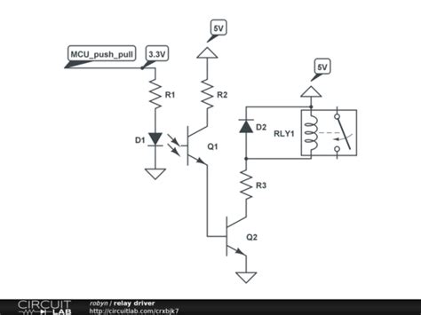 Microcontroller Driving A Relay With Transistor And Opto Isolator