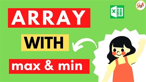 Array Function In Excel With Examples How To Use Array With Max And Min Function