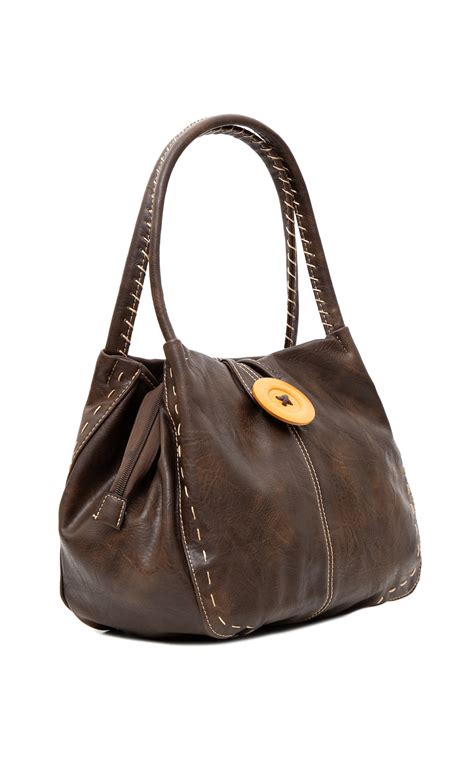 BESSIE CLASSIC BUTTON BAG Bessie London