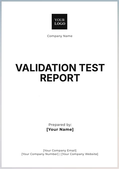 Free Test Report Templates To Edit Online And Print