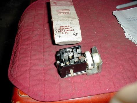 Nos Ford Headlight Switch 1960 Ford Models Hiltop Auto Parts