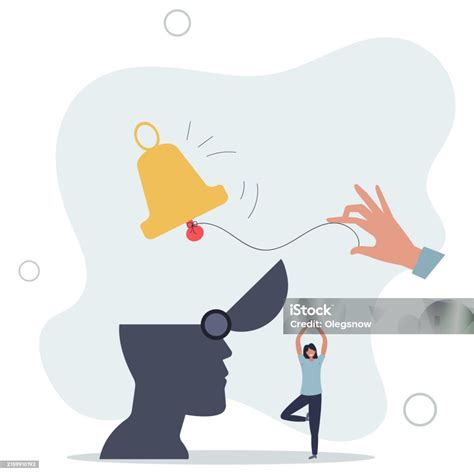 자기 인식 행동이나 감정의 개별성의 심리적 상태 자기 수용 또는 성격 개념플랫 디자인사람들과의 일러스트레이션 감각 지각에 대한 스톡 벡터 아트 및 기타 이미지 Istock