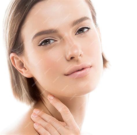 Premium Photo Clean Skin Woman Natural Makeup Beauty Healthyskin