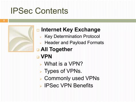 IPSec And VPN PPTX