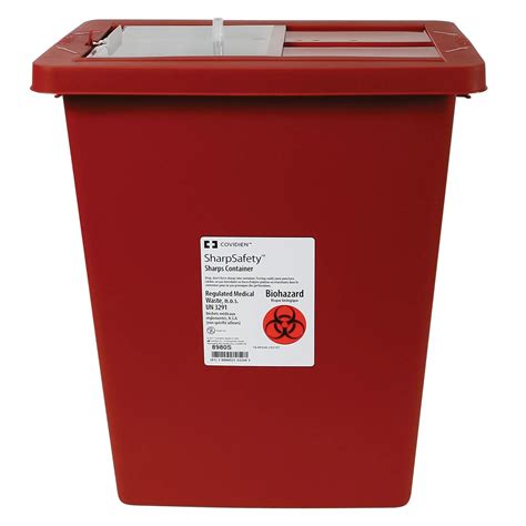 Sharpsafety™ Sharps Container 8 Gallon Qc Supply
