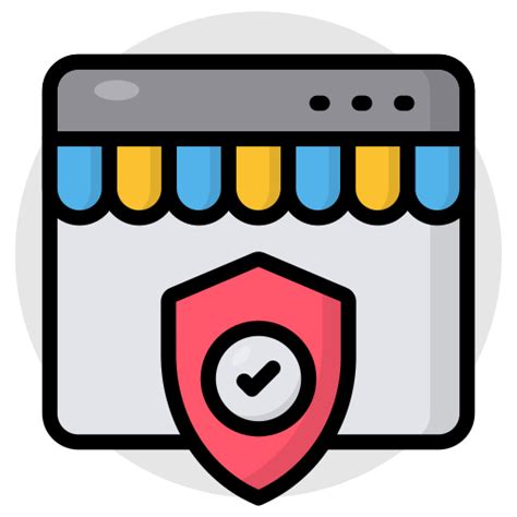 Webpage Security Encrypted Website Secure Web Protection Icon