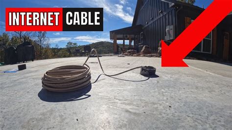 Cat5 Cable Installation Youtube
