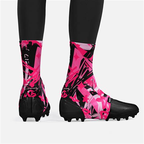 Milan Pink Spats Cleat Covers Sleefs