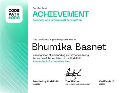 Bhumika Basnet On Linkedin Codepath Technicalinterviewprep Leetcode
