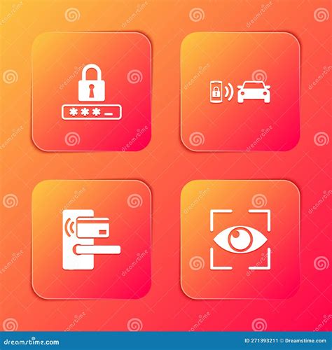 Set Password Protection Smart Car Alarm System Digital Door Lock With