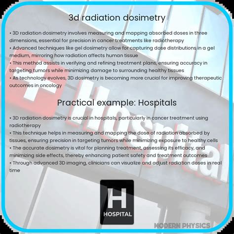3d Radiation Dosimetry Overview And Techniques