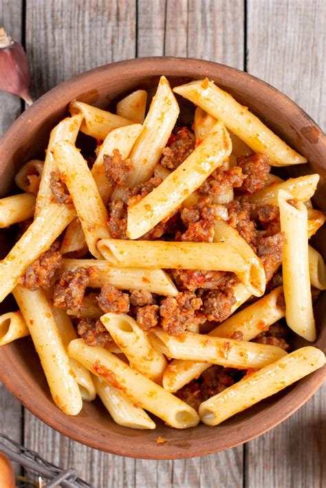 Penne Bolognese Sauce