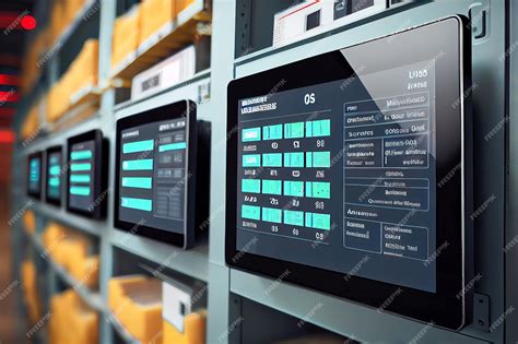 Premium Photo Automated Warehouse Smart Logistics Center Generative Ai Generative Ai