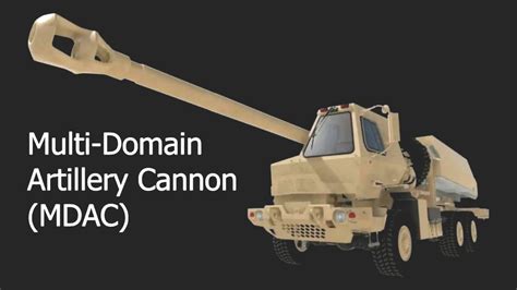 Mdac Multi Domain Artillery Cannon Usa Usa