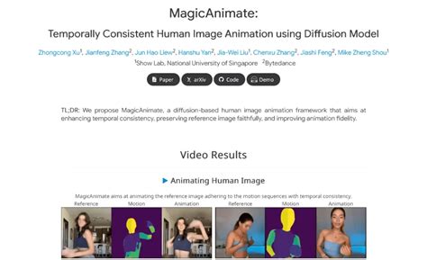Magicanimate Ai Image To Animation Ai Forest