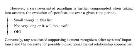 How Do You Put A Vertical Line Through The Bullets In A List TeX LaTeX Stack Exchange