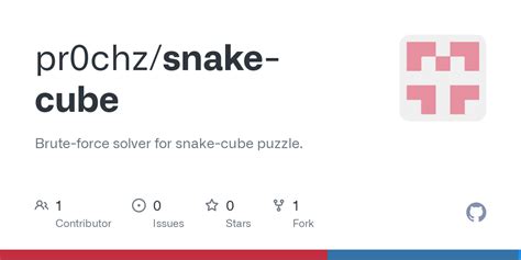 GitHub Pr0chz Snake Cube Brute Force Solver For Snake Cube Puzzle