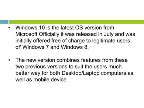 Managing Files And Folder In Windows 10 Pptx Operating Systems