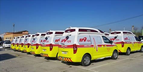 매맞는 구급대원 보호 강화한 구급차 225대 올해 보급 노컷뉴스