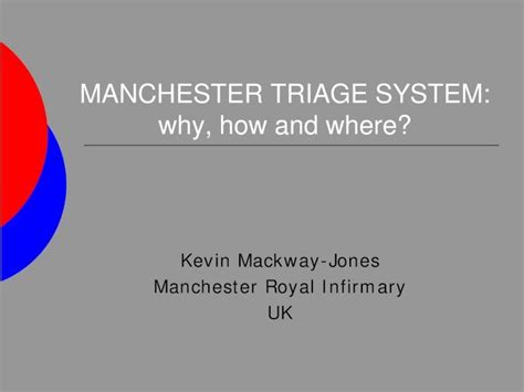 Pdf Manchester Triage System Presentation Dokumentips
